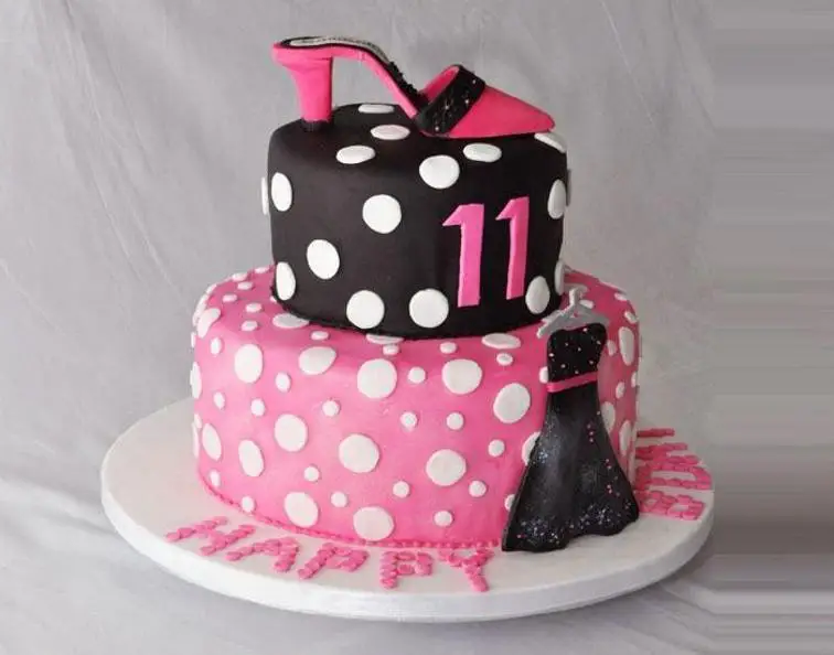 11th birthday cakes for girls - TheSmartCookieCook