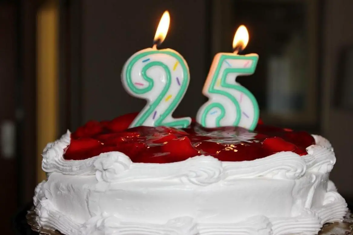 25th birthday cakes for men - TheSmartCookieCook
