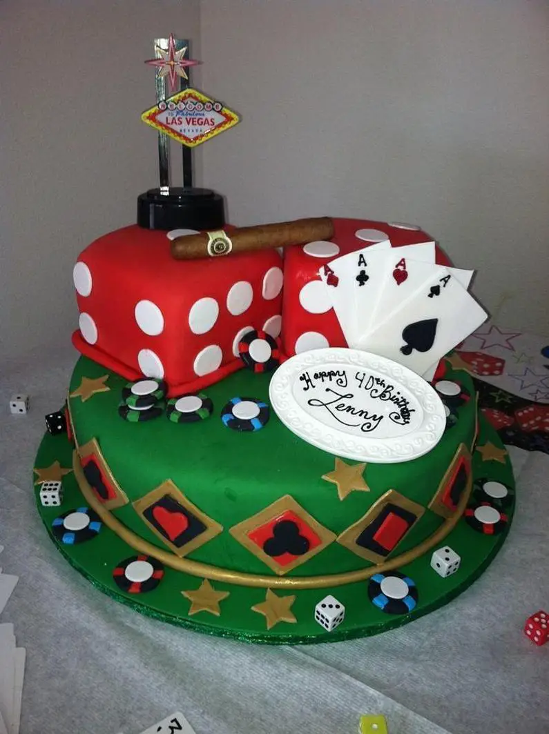 40th birthday cake ideas for husband - TheSmartCookieCook