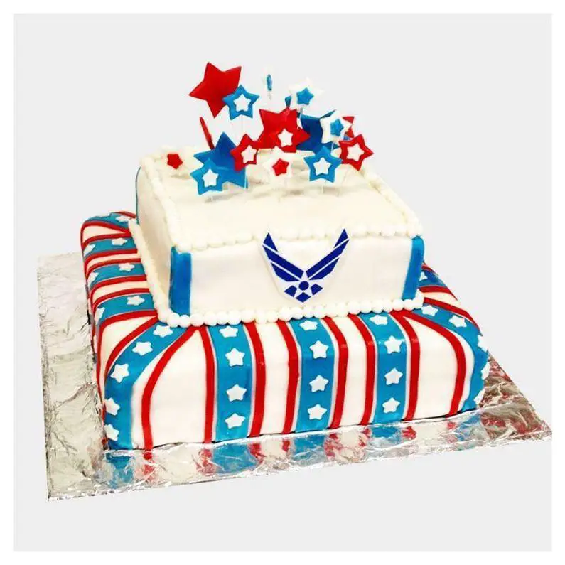 Air force birthday cake - TheSmartCookieCook