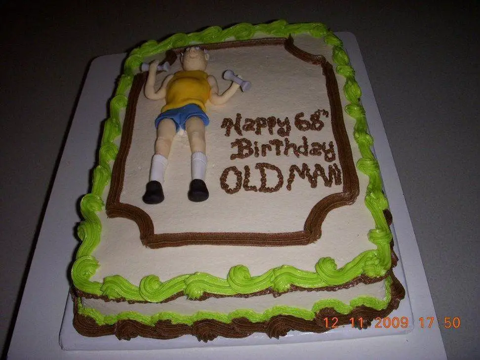 Funny Birthday Cakes For Old Men