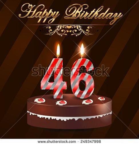 46th birthday cake - TheSmartCookieCook