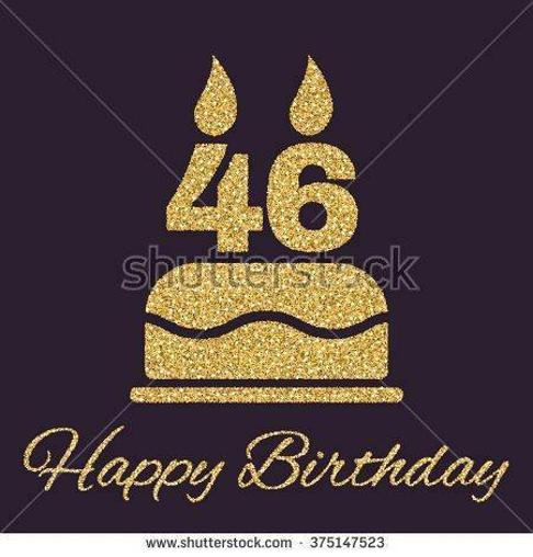 46th birthday cake - TheSmartCookieCook