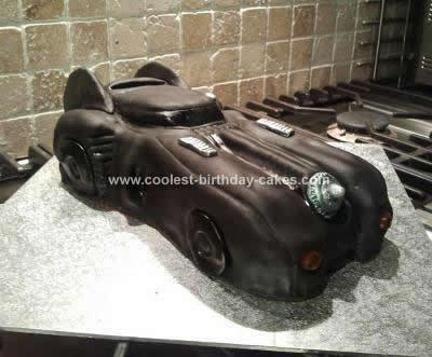Batmobile birthday cake