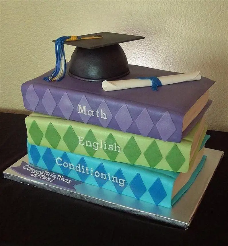 Birthday cake for college students