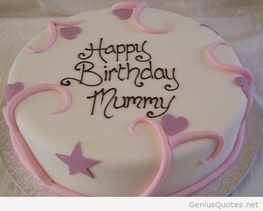 Birthday cake for mummy