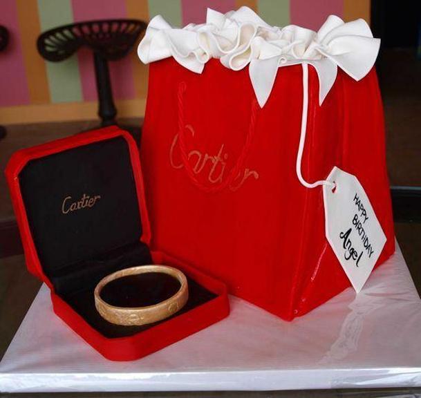 Cartier birthday cake