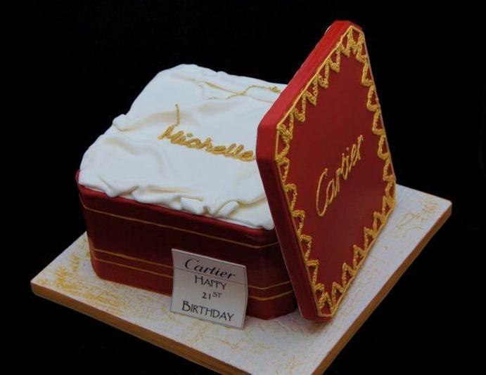Cartier birthday cake