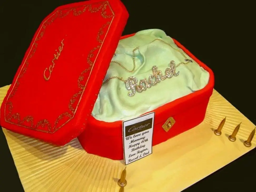 Cartier birthday cake