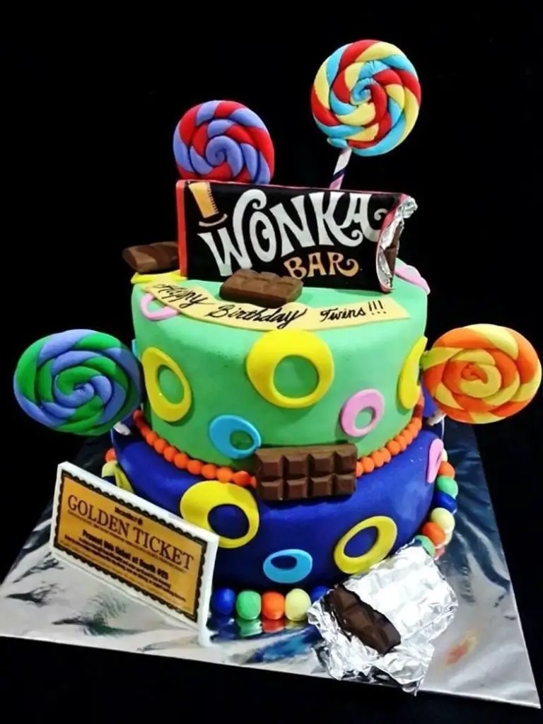 Charlie and the chocolate factory birthday cake