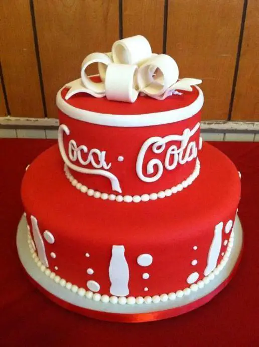 Coca cola birthday cakes