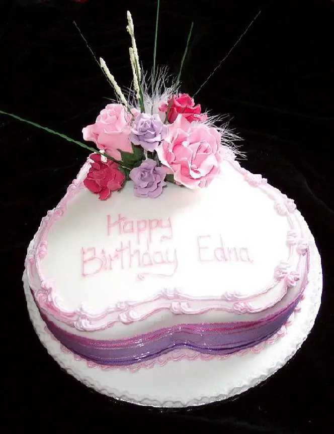 Formal birthday cakes