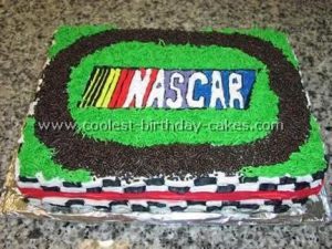 Nascar birthday cakes