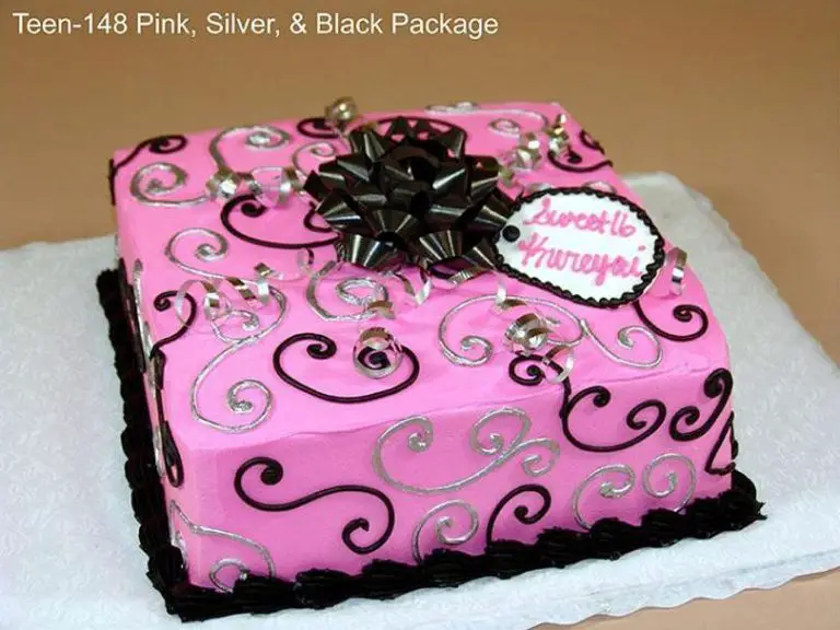 Teenager birthday cake